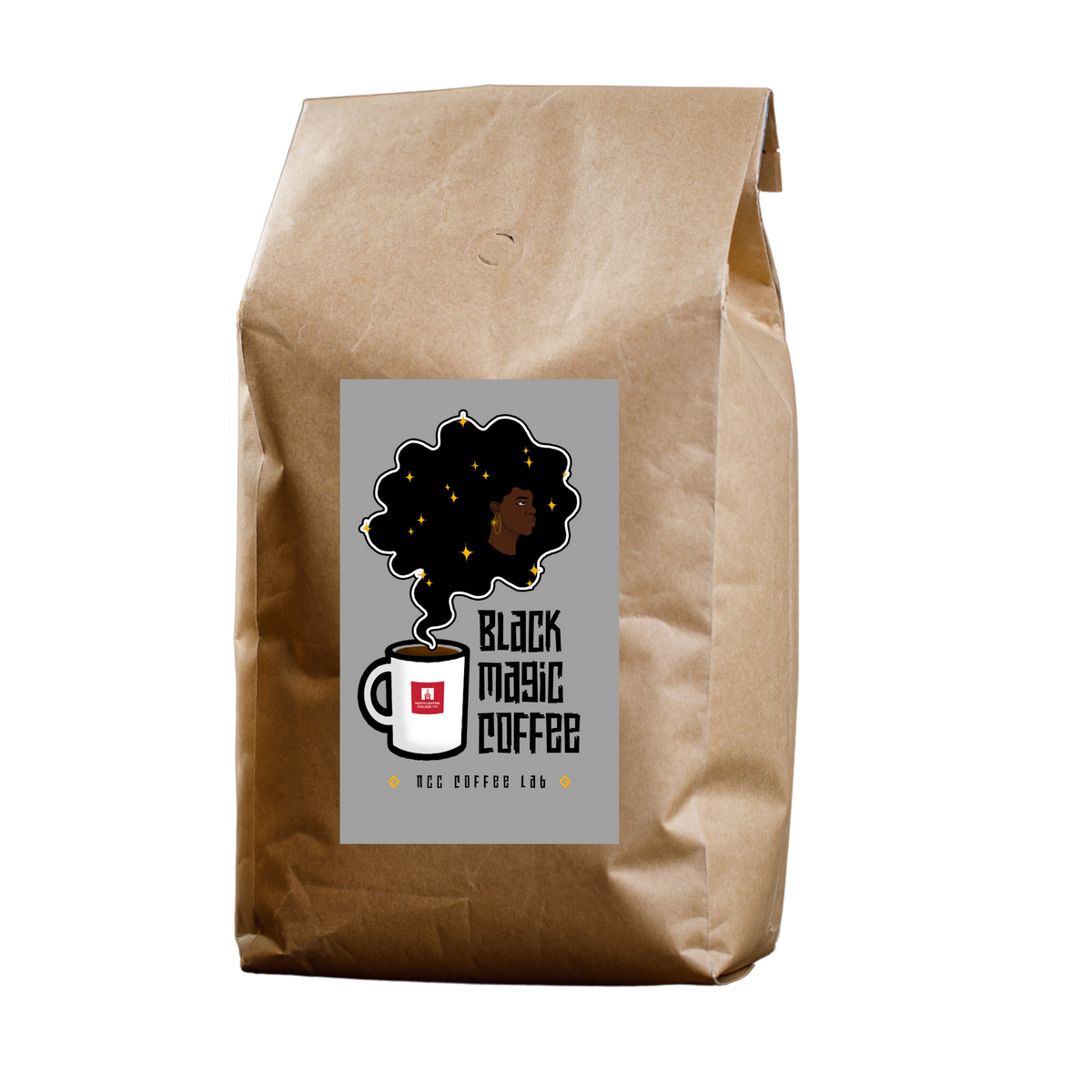 Black Magic Coffee (12 oz, 2 lb, 5 lb) – North Central College Coffee Lab