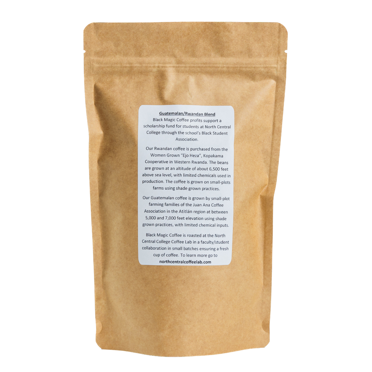 Black Magic Coffee (12 oz, 2 lb, 5 lb) – North Central College Coffee Lab