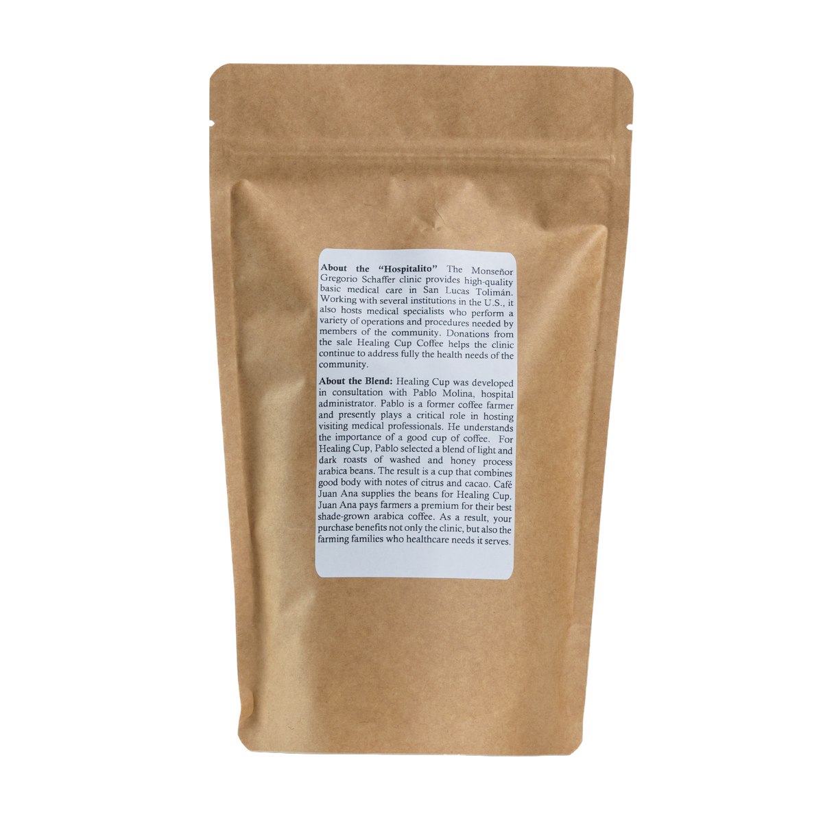 12 oz- Healing Cup – North Central College Coffee Lab